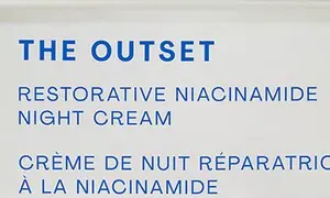 THE OUTSET Restorative Niacinamide Night Cream