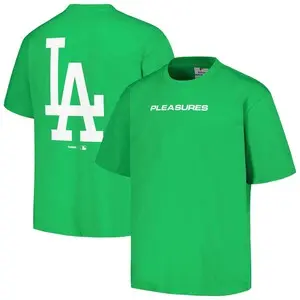 PLEASURES Los Angeles Dodgers Ballpark T-shirt - Green