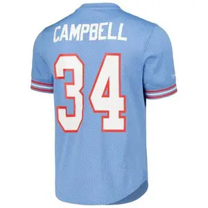 Mitchell & Ness Earl Campbell Houston Oilers Retired Player Mesh Top