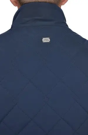 Andrew Marc Barnet Water Resistant Quilted Vest