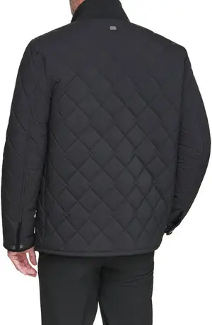Andrew Marc Amberg Water Resistant Jacket - Black