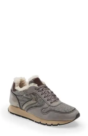 Voile Blanche Shearling Jogger Sneakers