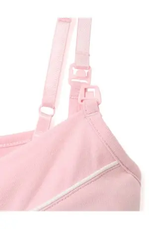 PETITE PLUME Luxe Pima Cotton Maternity/nursing Camisole - Pink
