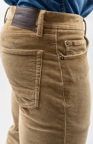 DEVIL-DOG DUNGAREES Stretch Corduroy Five Pocket Pants