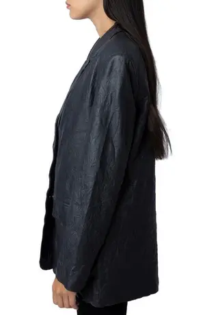 Zadig&Voltaire Venturi Crinkled Leather Jacket