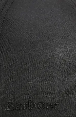 Barbour Waxed Cotton Baseball Cap