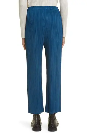 Issey Miyake Thicker Bottoms Pleated Crop Pants