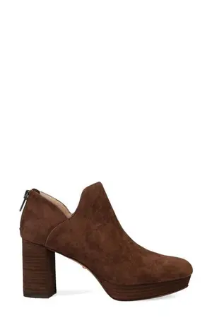 Pelle Moda Lesia Platform Bootie - Dark Oak