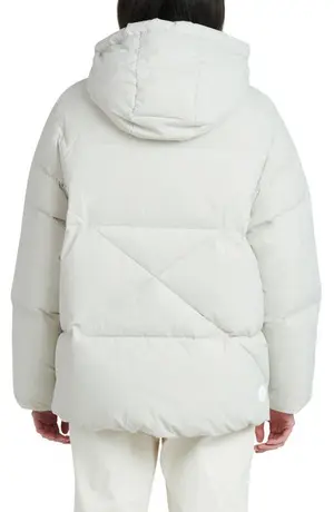 THE RECYCLED PLANET COMPANY Elango Water Resistant Hooded Down Puffer Jacket