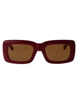 Attico Edie Sunglasses 06 Bordeaux Gold Bordeaux
