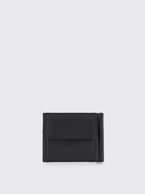 Emporio Armani Saffiano Faux Leather Wallet