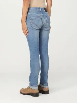 DONDUP Stretch Cotton Denim Jeans - Blue