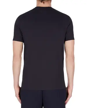 Emporio Armani Essential Mr. Armani Tee - Navy Blue