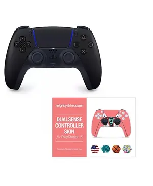 SONY Dualsense Controller In Pink With Skins Voucher - Black