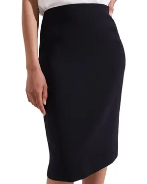 HOBBS LONDON Stevie Pencil Skirt - Navy
