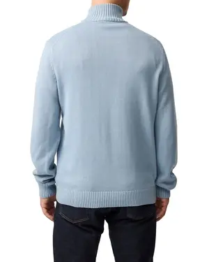Rodd & Gunn Merrick Bay Quarter-zip Sweater - Glacier