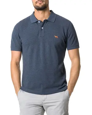 Rodd & Gunn The Gunn Slim Fit Polo Shirt Deep Ocean