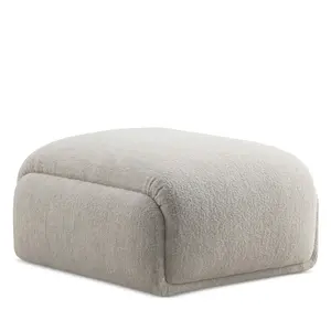 CHATEAU D'AX Florentina Fabric Ottoman Exclusive - W Cream