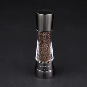 COLE & MASON Derwent Gunmetal Pepper Mill