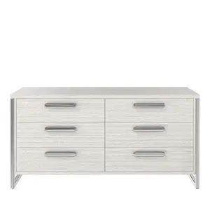 BERNHARDT Stratum Six Drawer Dresser - Gray