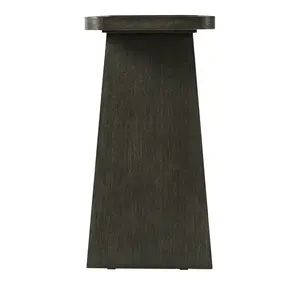 THEODORE ALEXANDER Repose Wooden Console Table - Charcoal Oak
