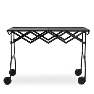 KARTELL Battista Mat Folding Trolley - Black