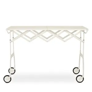 KARTELL Battista Mat Folding Trolley - White