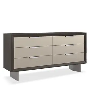 CARACOLE La Moda Six Drawer Dresser - Medium Brown