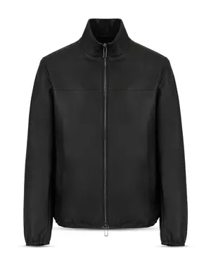 Emporio Armani Essential Leather Jacket