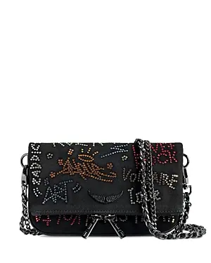 Zadig&Voltaire Rock Nano Tag Strass Bag