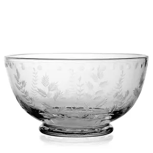 WILLIAM YEOWARD CRYSTAL Fern Salad Bowl, 9 - No Color