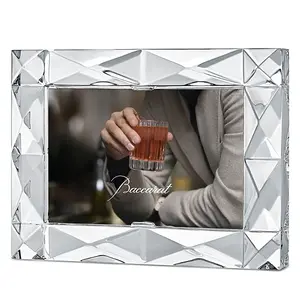 THE MARTHA, BY BACCARAT Louxor 4 X 6 Frame - Clear