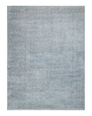 EXQUISITE RUGS Luxe Shag 5482 Area Rug, 4' X 6 - Silver