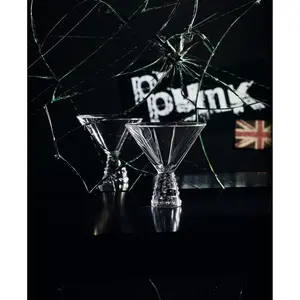NACHTMANN Punk Cocktail Coupe Glasses, Set Of 2