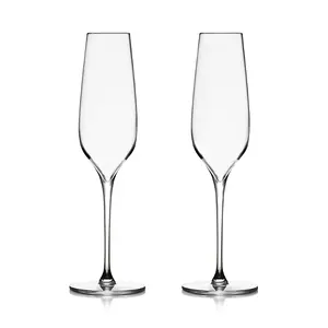 NAMBE Vie Champagne Flute, Set Of 2 - Clear
