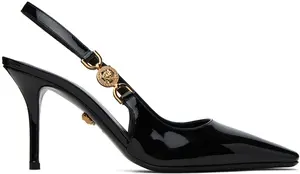Versace Versace Black Medusa '95 Mid Heels - 1b00v-black-versace