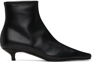 TOTEME TOTEME Black 'The Slim' Boots - 001 Black