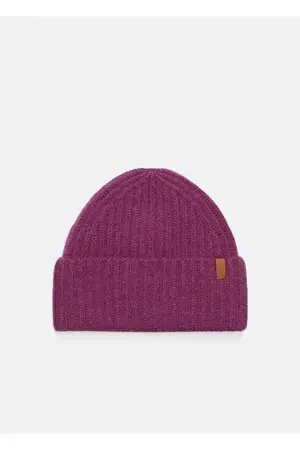 Vince Cashmere Chunky-Knit Beanie Natural
