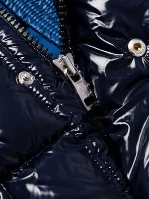 Moncler Karakorum Ripstop Hooded Down Jacket - Blue