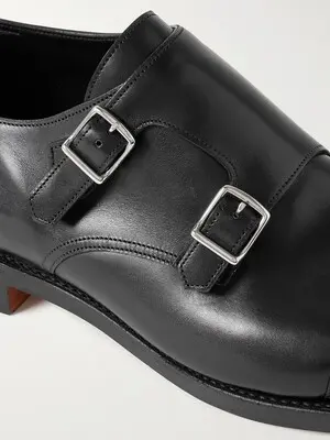 John Lobb William Leather Monk-strap Shoes