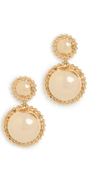 LELET NY Lucia Dome Earrings - Gold