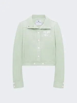 COURRÃ¨GES Courrèges Vinyle Reedition Jacket - Green
