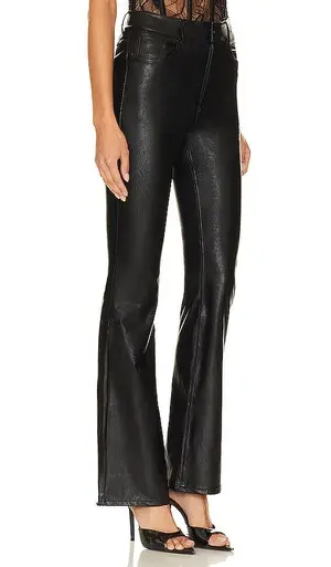 Commando Faux Leather Five Pocket Flare Pant