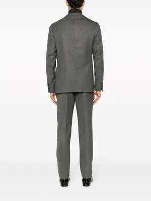 Boglioli Mélange-effect Single-breasted Suit