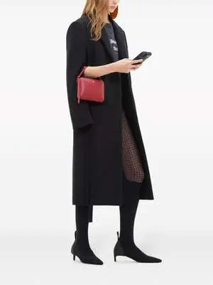 COURREGES Strap-detail Single-breasted Coat