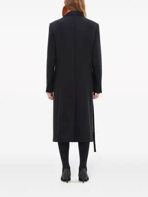 COURREGES Strap-detail Single-breasted Coat