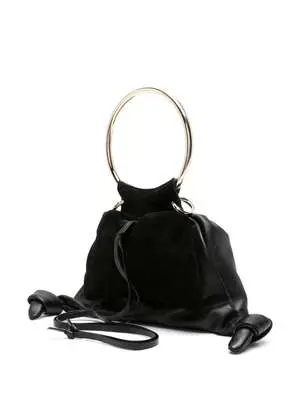 Chloé Arlène Leather Tote Bag With Metallic Handle
