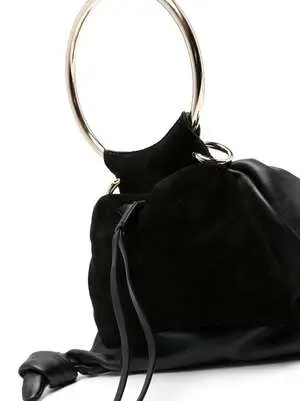Chloé Arlène Leather Tote Bag With Metallic Handle