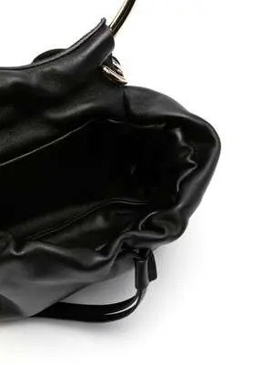 Chloé Arlène Leather Tote Bag With Metallic Handle