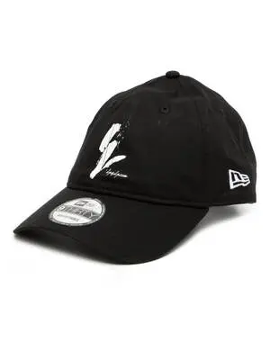 Yohji Yamamoto Logo Baseball Cap - Black